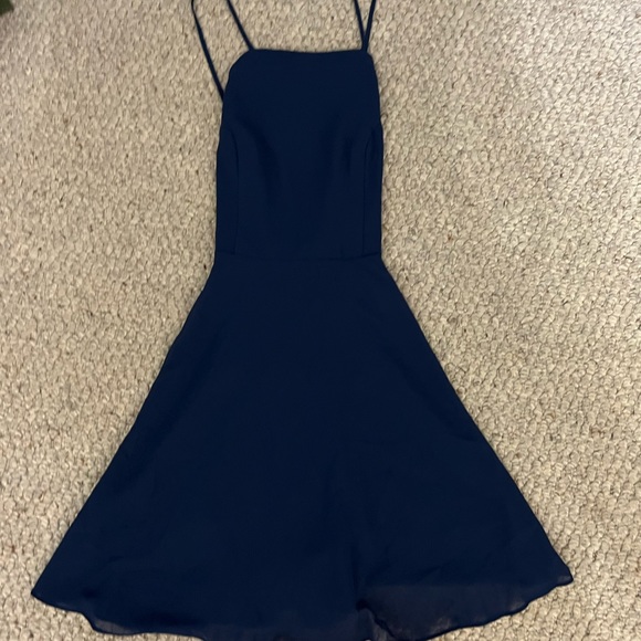 Lulus | Dresses | Lulus Blue Dress Excellent Condition Never Worn Size ...